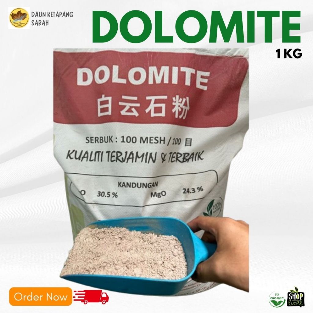 DOLOMITE PDI/ KAPUR PERTANIAN | Shopee Malaysia