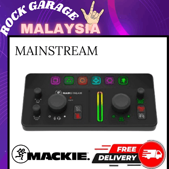 Mackie MAINSTREAM Adaptive Digital Mixer with 6 Multi-Function ...