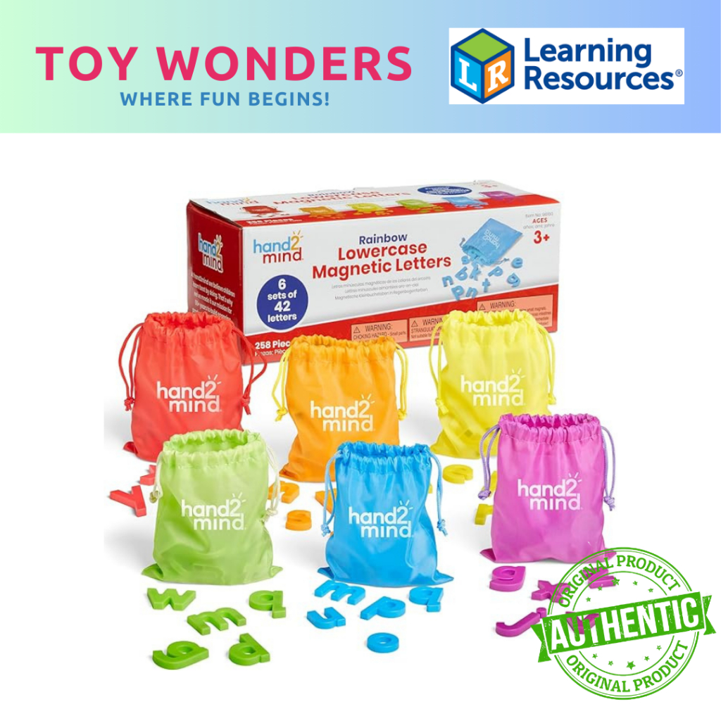 Learning Resources Magnetic Letters, Educational abc Letters for kids ...