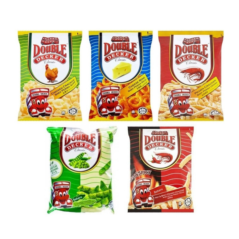 DOUBLE DECKER SNACKS ASSORTED FLAVOR 65G/80G | Shopee Malaysia