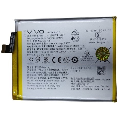 VIVO S1 PRO BATTERY ORIGINAL B-K3 | Shopee Malaysia