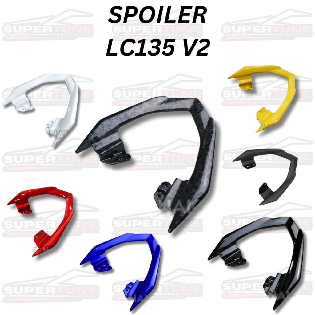 SPOILER YAMAHA LC135 V2 / SPOILER HANDLE BAR LC V2 | Shopee Malaysia