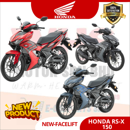 Honda RS-X150 / RSX150 / RS X 150 - (UNREGISTER) - NEW FACELIFT DESIGN ...