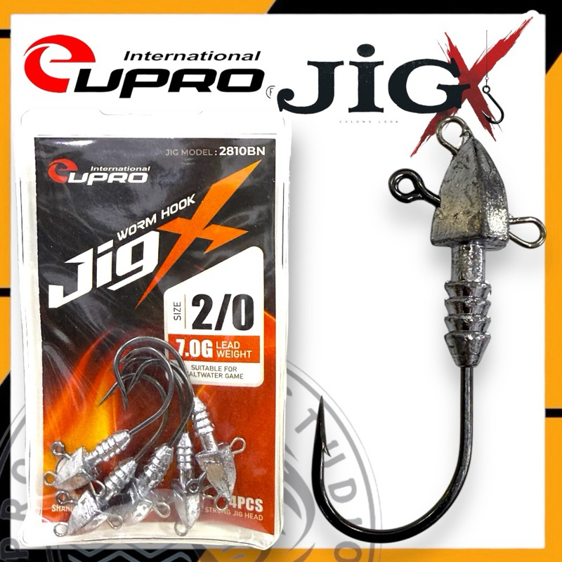 EUPRO WORM HOOK JIG X JIG HEAD FISHING HOOK JIGHEAD SP HOOK SOFT LURE ...