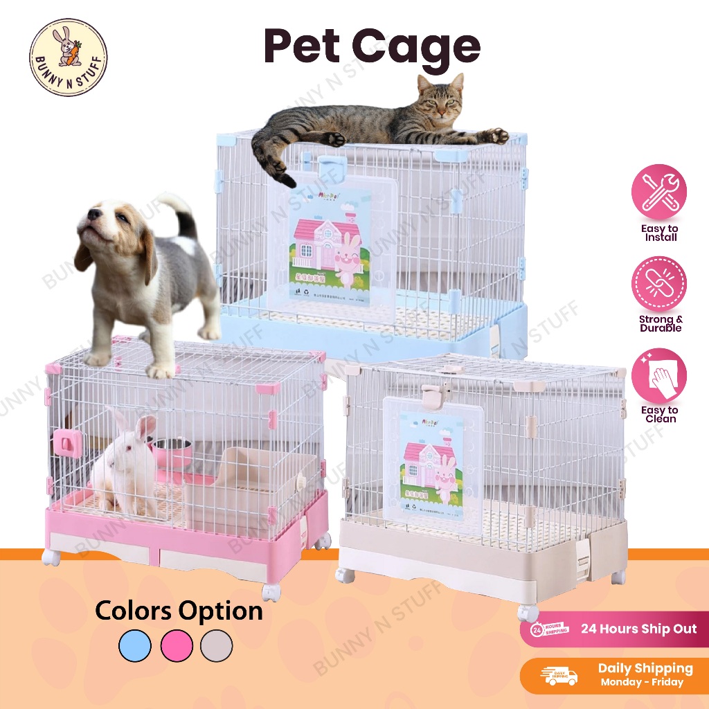 Pet Cage Rabbit Cage Home Indoor Rabbit House Guinea Pig Cage Rabbit ...