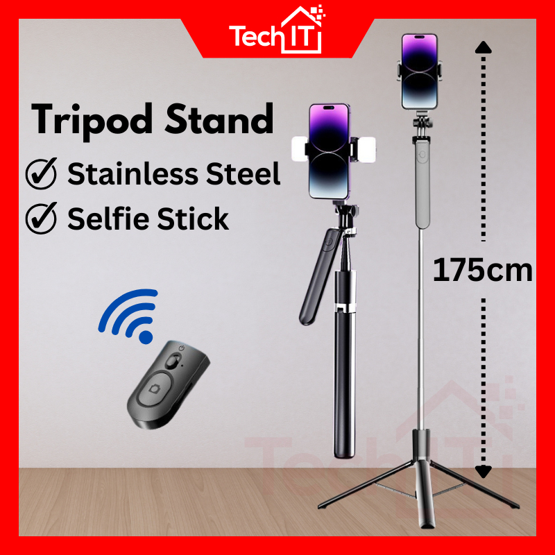 Selfie Stick Tripod 3 in 1 Phone Tripod For Phone Stand Tripod Stand ...