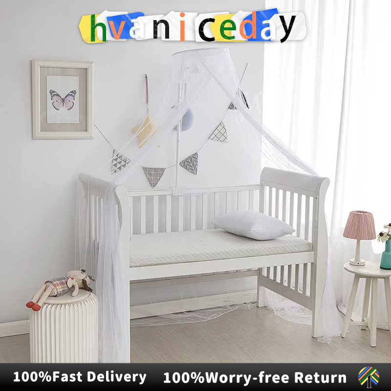 Baby Crib Net Mosquito Net with Net Stand Nursery Baby Cot Net Baby ...