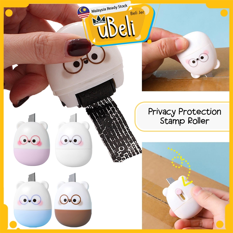 [uBeli] Chop Perlindungan 2in1 Cute Protection Stamp Confidential Stamp ...