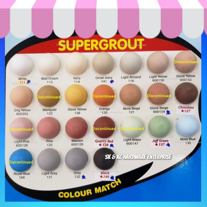 " DAVCO " Original Weber Sika Tiles Cement Grout Tile Cement Colours ...