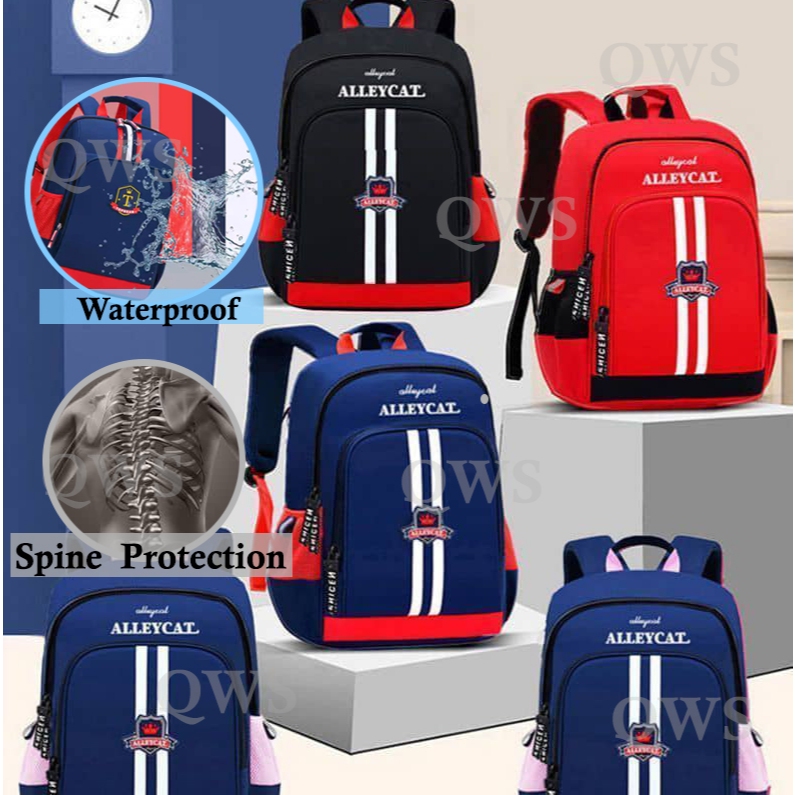 School bag Backpack Primary Kindergarden Student Bag Beg Children Budak ...