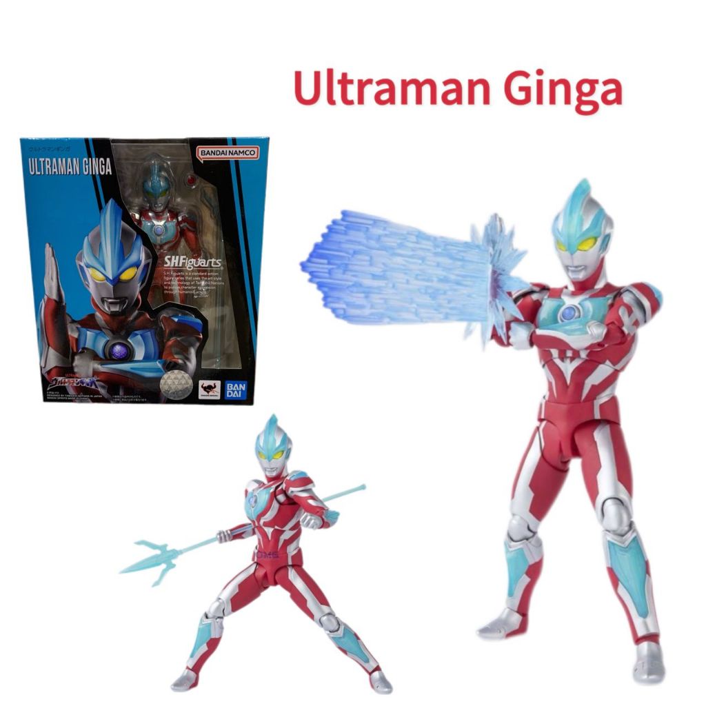 Original Bandai S.H.Figuarts Ultraman Ginga Action Figure With Movable ...