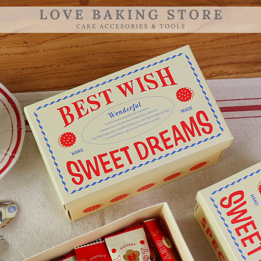 LBS • INS Style Christmas Box Cookies Biscuits Pineapple Box CNY ...