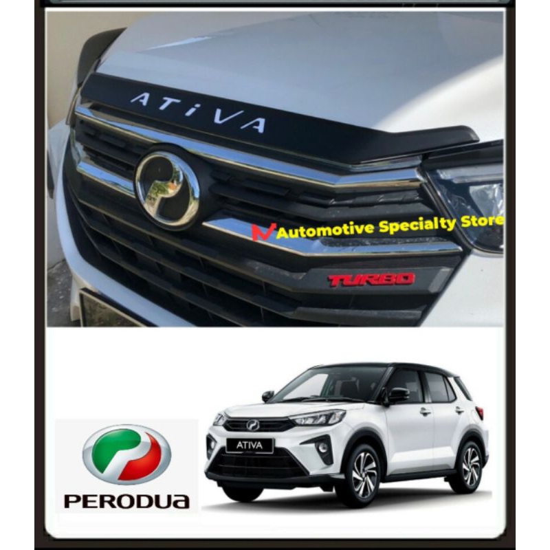 PERODUA ATIVA FRONT BONNET GUARD SPORTIVO DESIGN BONET PROTECTOR ...