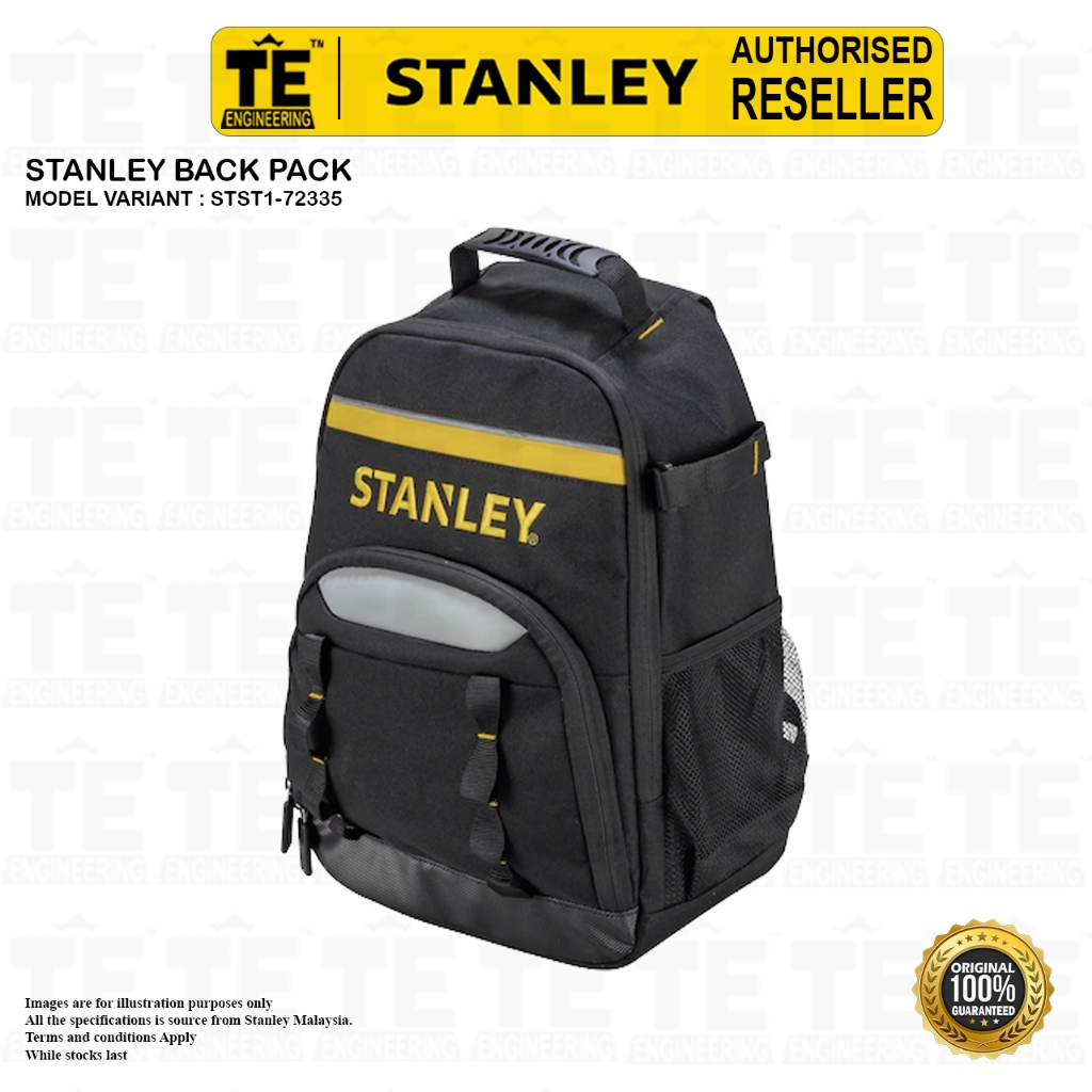 STANLEY 600x600 DENIER FABRIC TOOL ESSENTIAL BACKPACK (STST1-72335 ...