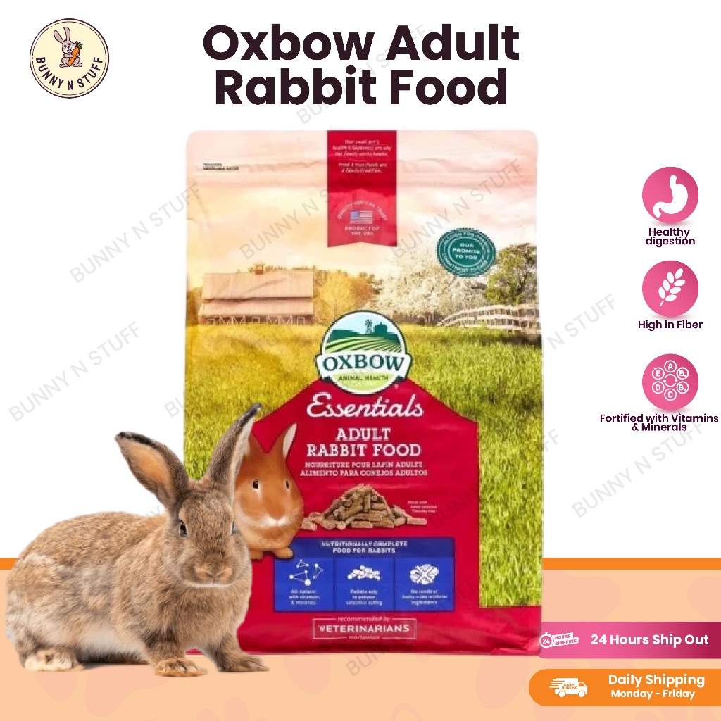 Oxbow Adult Rabbit food 10lb / 4.5 kg | Shopee Malaysia