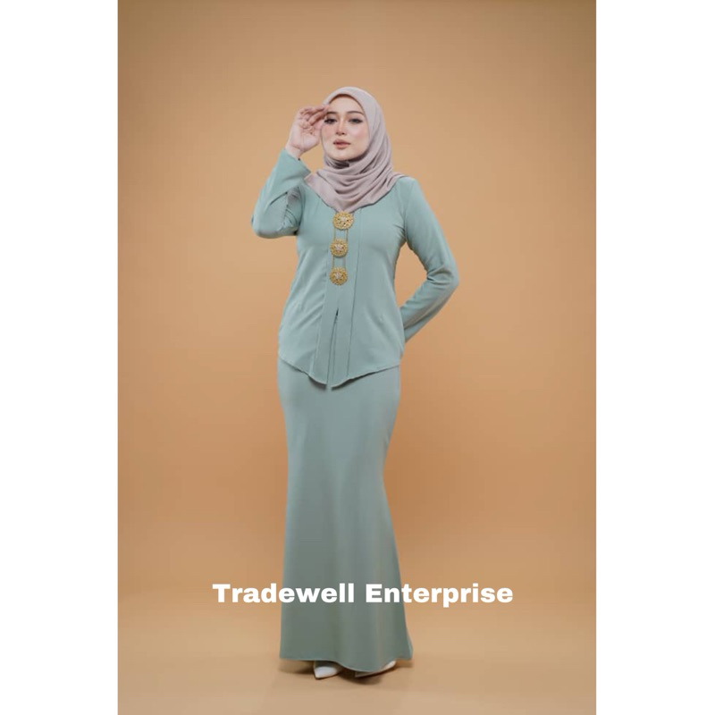 Kebaya Mini modern ironless Part 2 | Shopee Malaysia