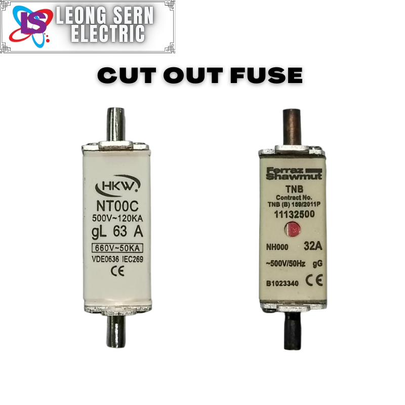 CUT-OUT FUSE TNB BLADE FUSE ( 32A & 63A ) | Shopee Malaysia