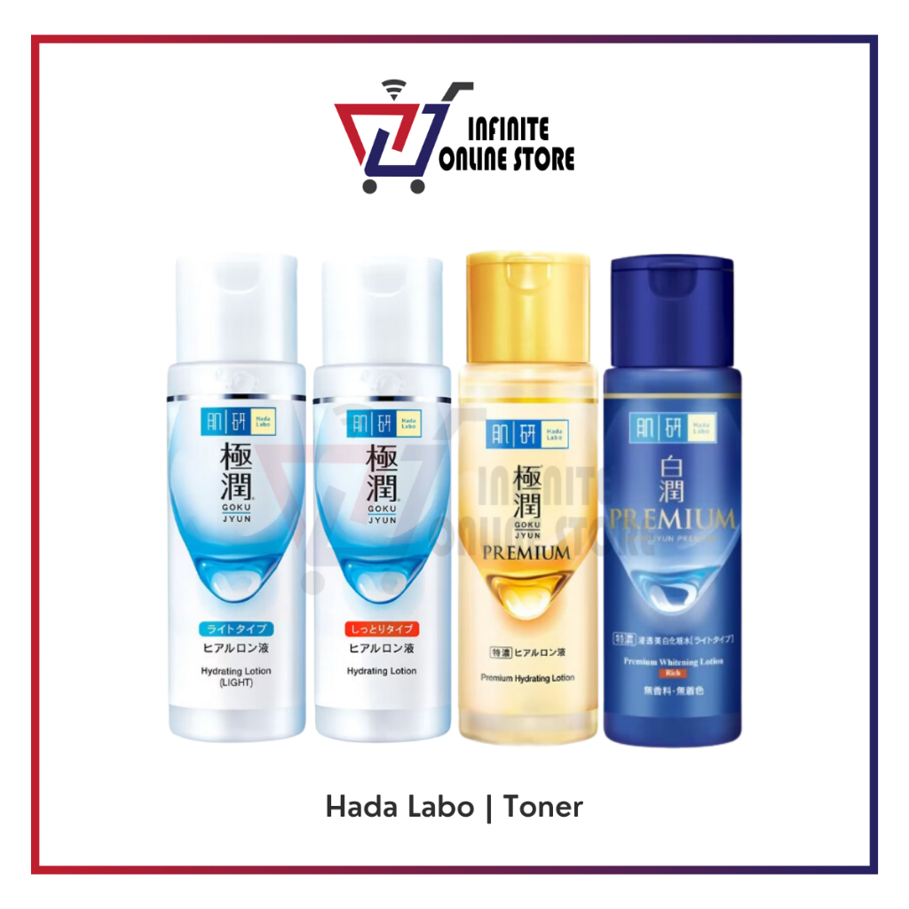 Hada Labo Lotion 170ml (Hydrating Light / Rich / Premium Whitening ...