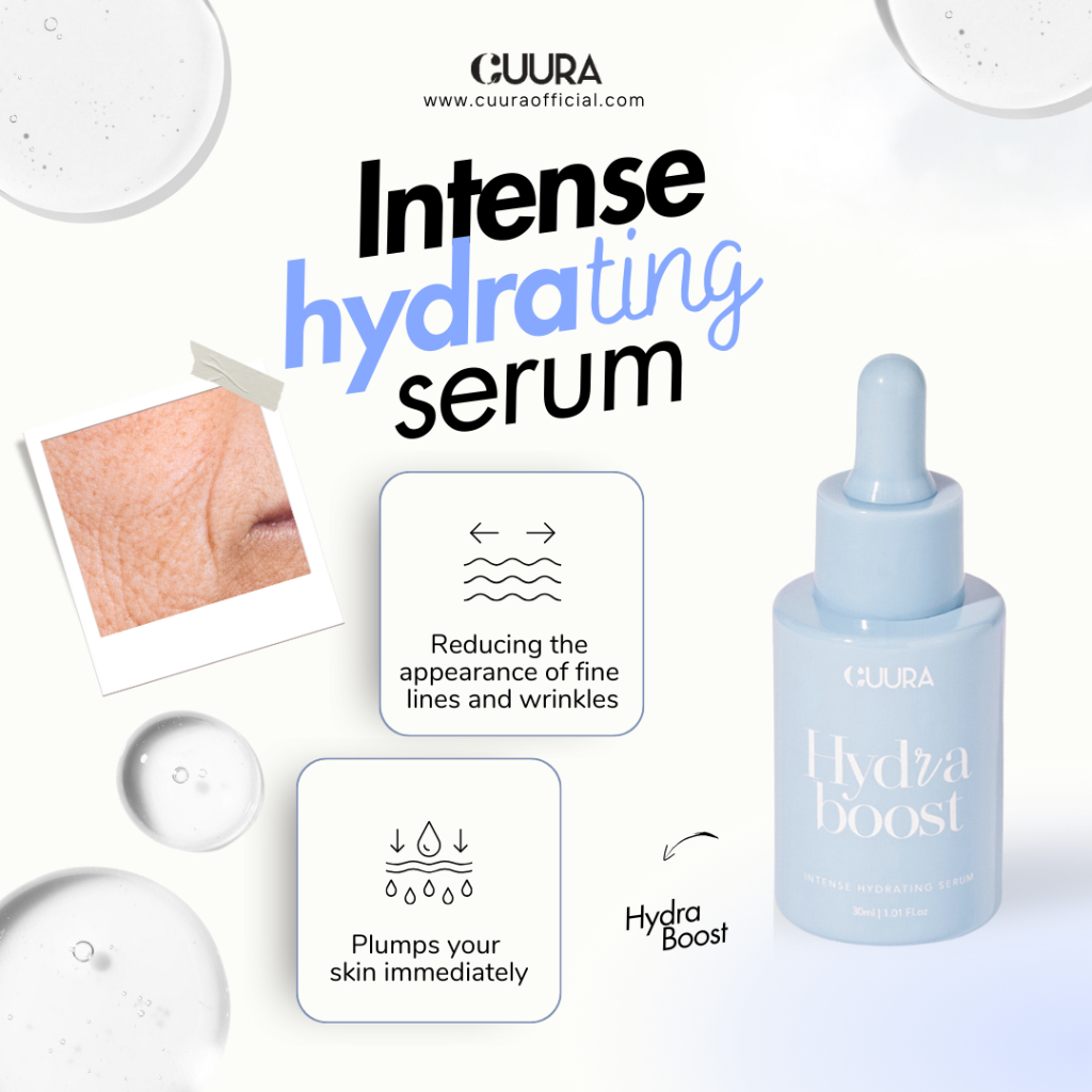 CUURA Boost Serum (Hydration & Plumping Serum) Vitamin Hyaluronic ...