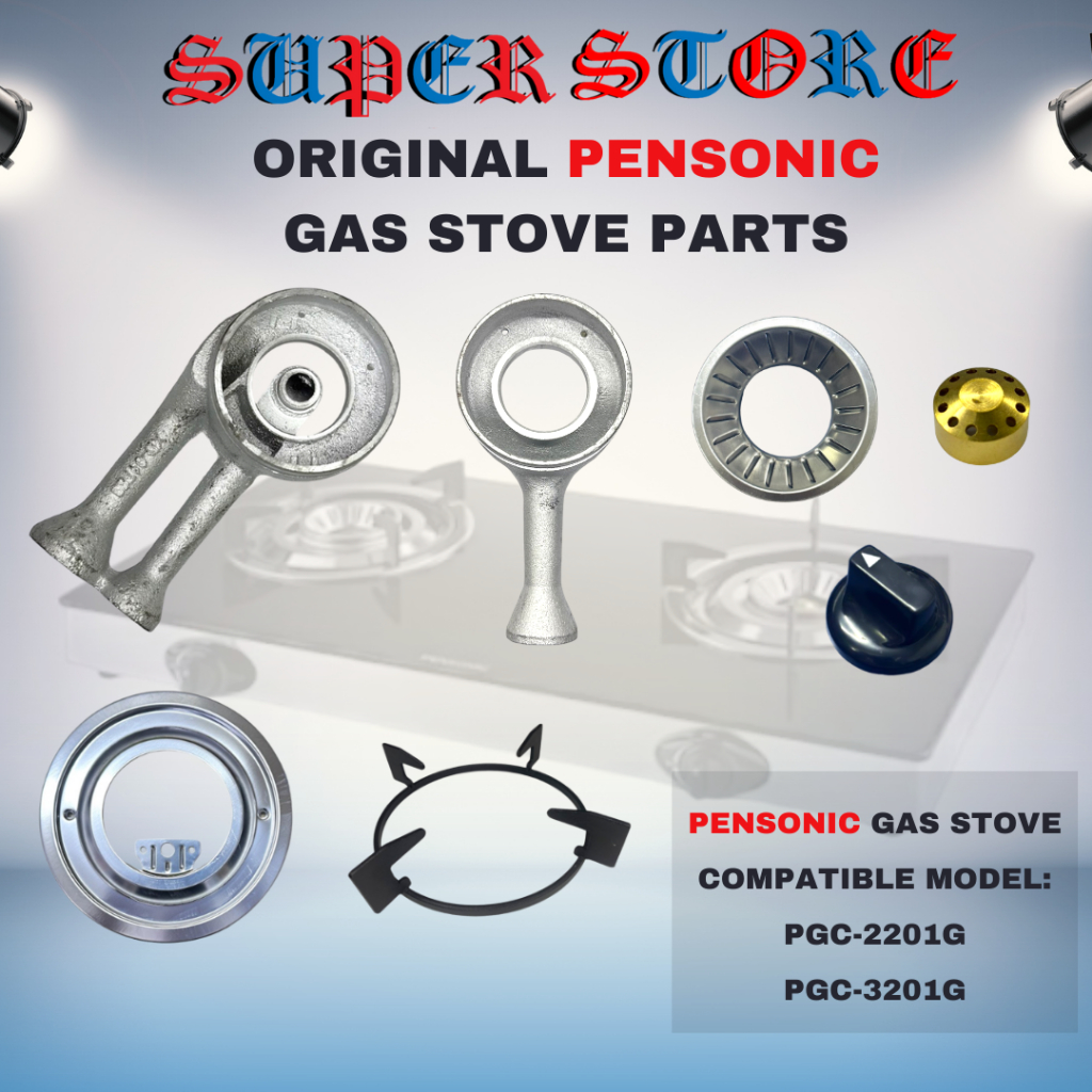 **ORIGINAL** PENSONIC GLASS GAS COOKER BURNER CAP SMALL KUALI STAND ...