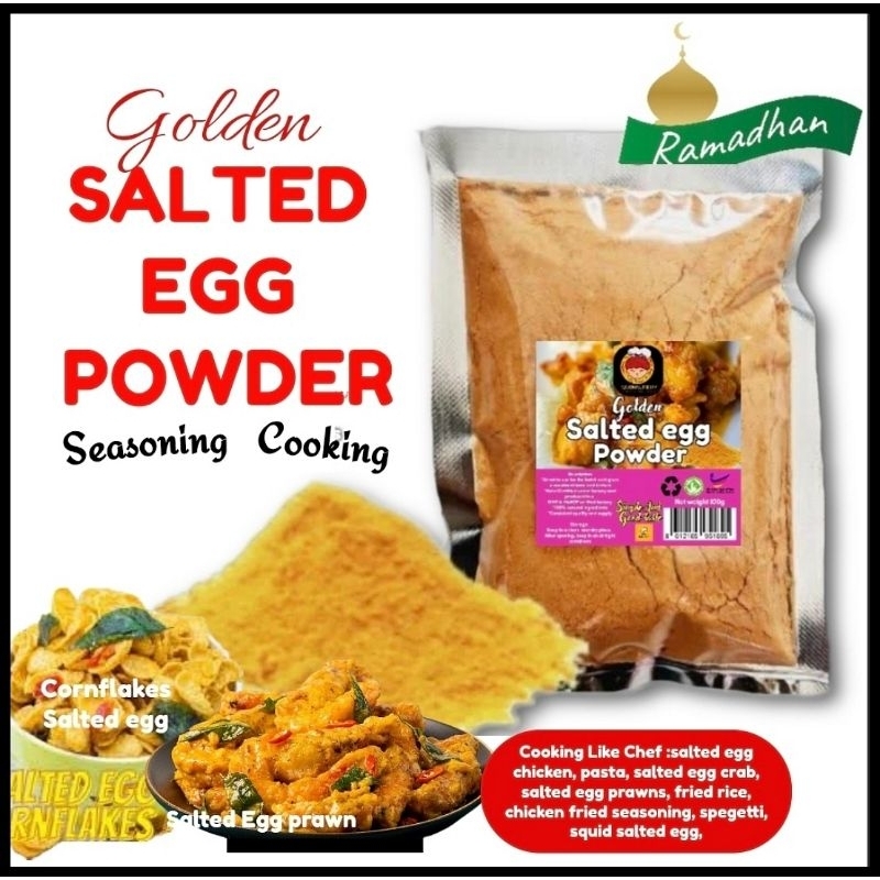 SALTED EGG POWDER SERBUK TELUR MASIN SEASONING SERBUK PERISA Keropok ...