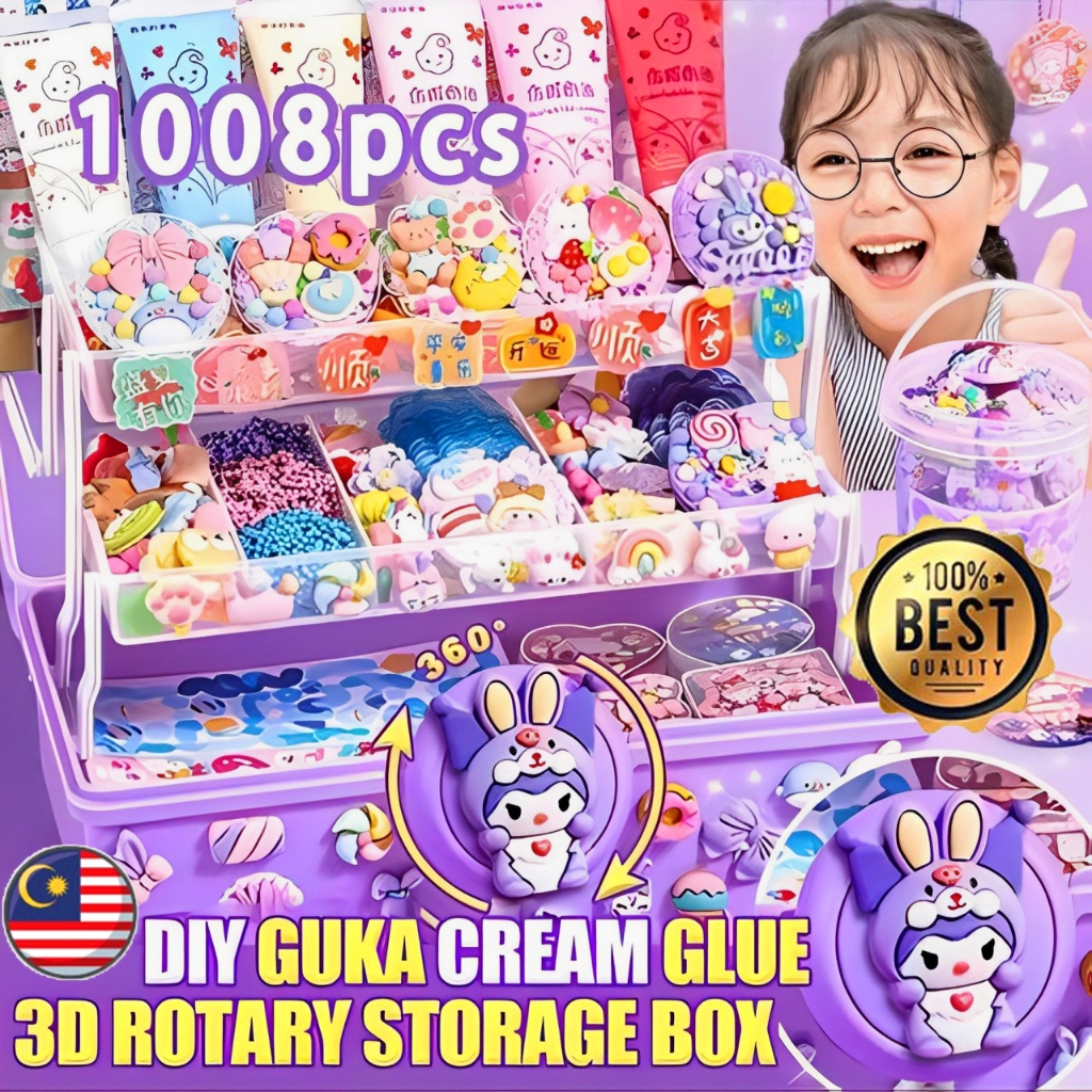 1008PCS Full Set GUKA Material Package Sticker for Kids Guka DIY ...