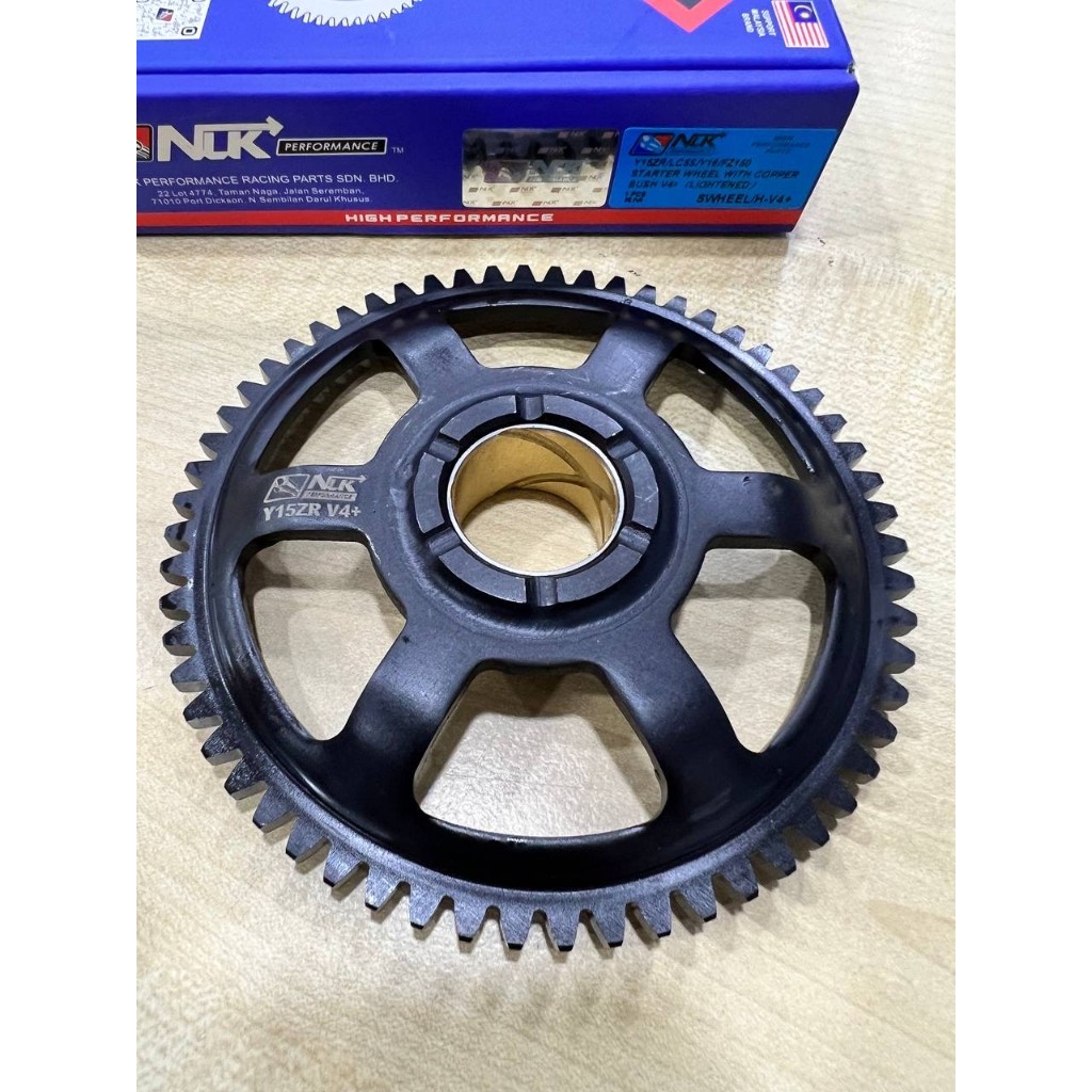 NLK Starter Wheel Black Edition Cooper Bush (V4+) Y15/Y16/FZ/5S/MT15 ...