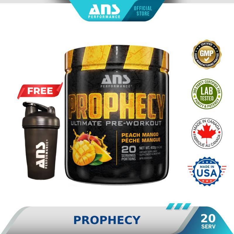 ANS Performance Prophecy Ultimate Pre-Workout, 402g + FREE GIFT ...