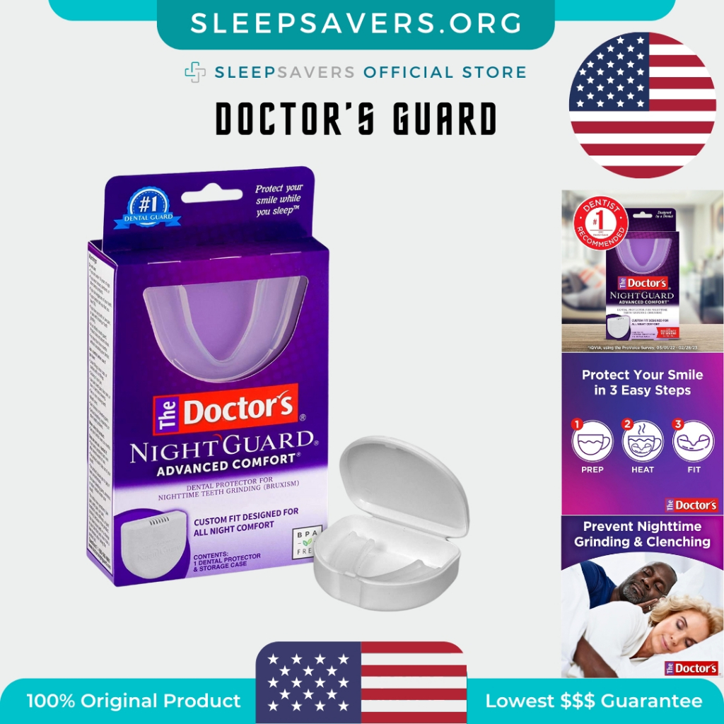🇺🇸 USA The Doctor's Advanced Comfort Night Guard | Mouth Guard for ...