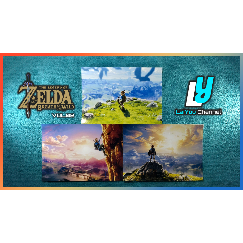Nintendo Switch Game Zelda Breath of the Wild Poster Photo [BOTW ...