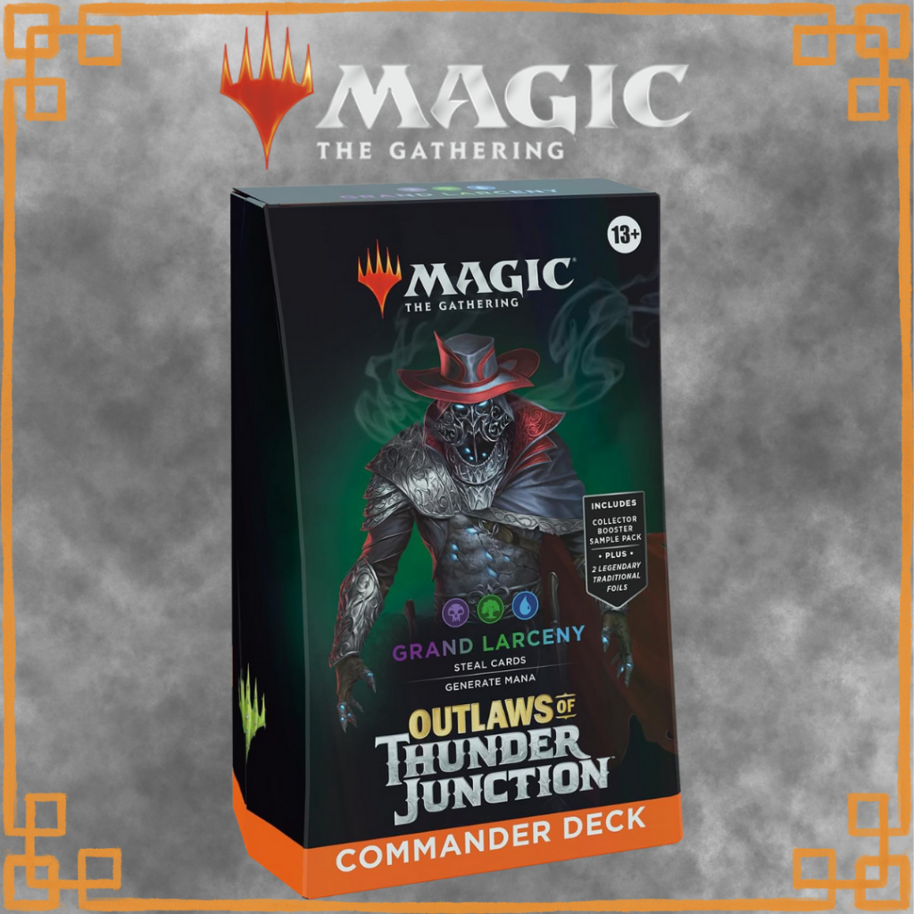 【New】Magic: The Gathering OUTLAWS OF THUNDER JUNCTION Commander Deck ...