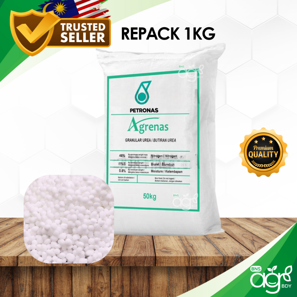 AgroBuddy 1kg Premium Petronas Baja Urea Fertilizer 46%N | Baja Pokok ...