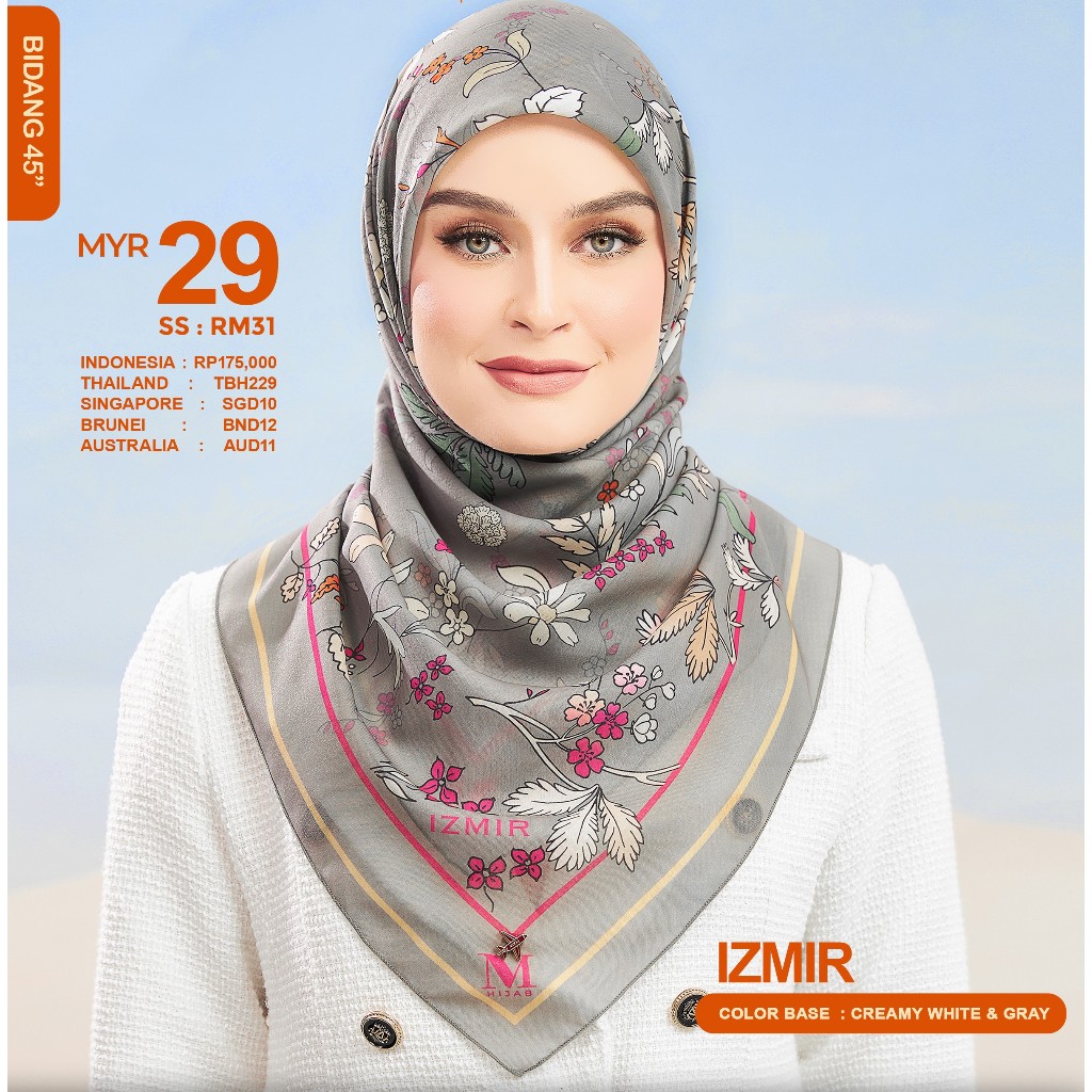 MINAZ HIJAB TRAVELIA SERIES : IZMIR | Shopee Malaysia