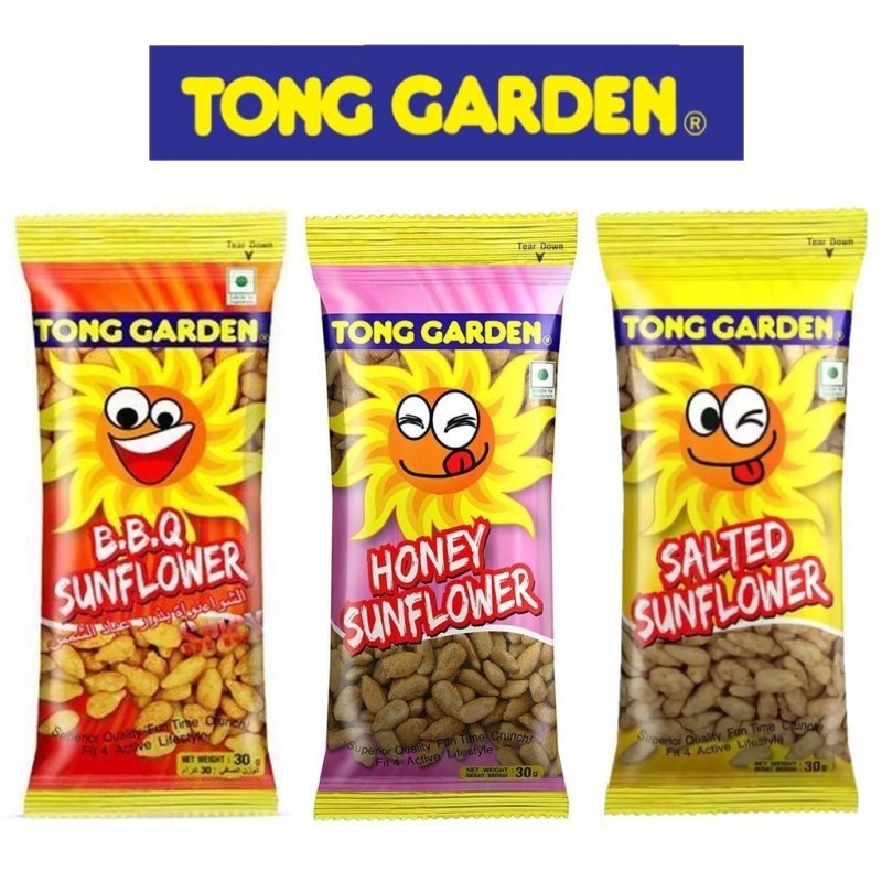 [SNACK] Tong Garden sunflower seeds 30g | Shopee Malaysia