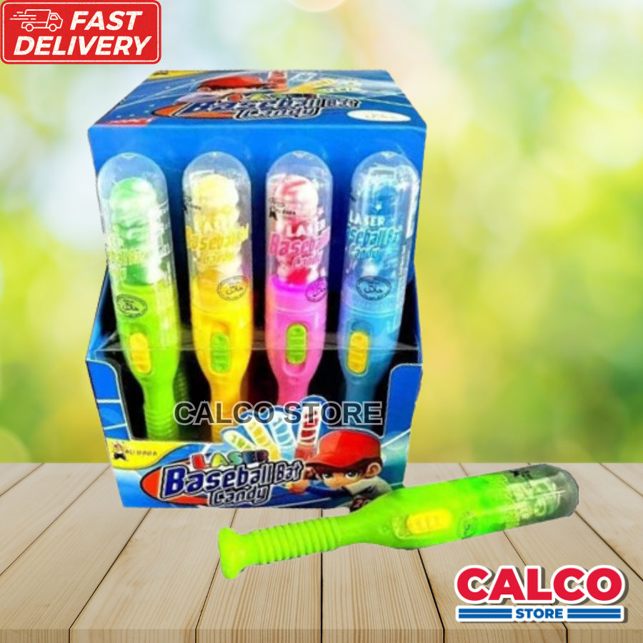20pcs Ali Baba Brand Laser Baseball Bat Candy Halal | Shopee Malaysia