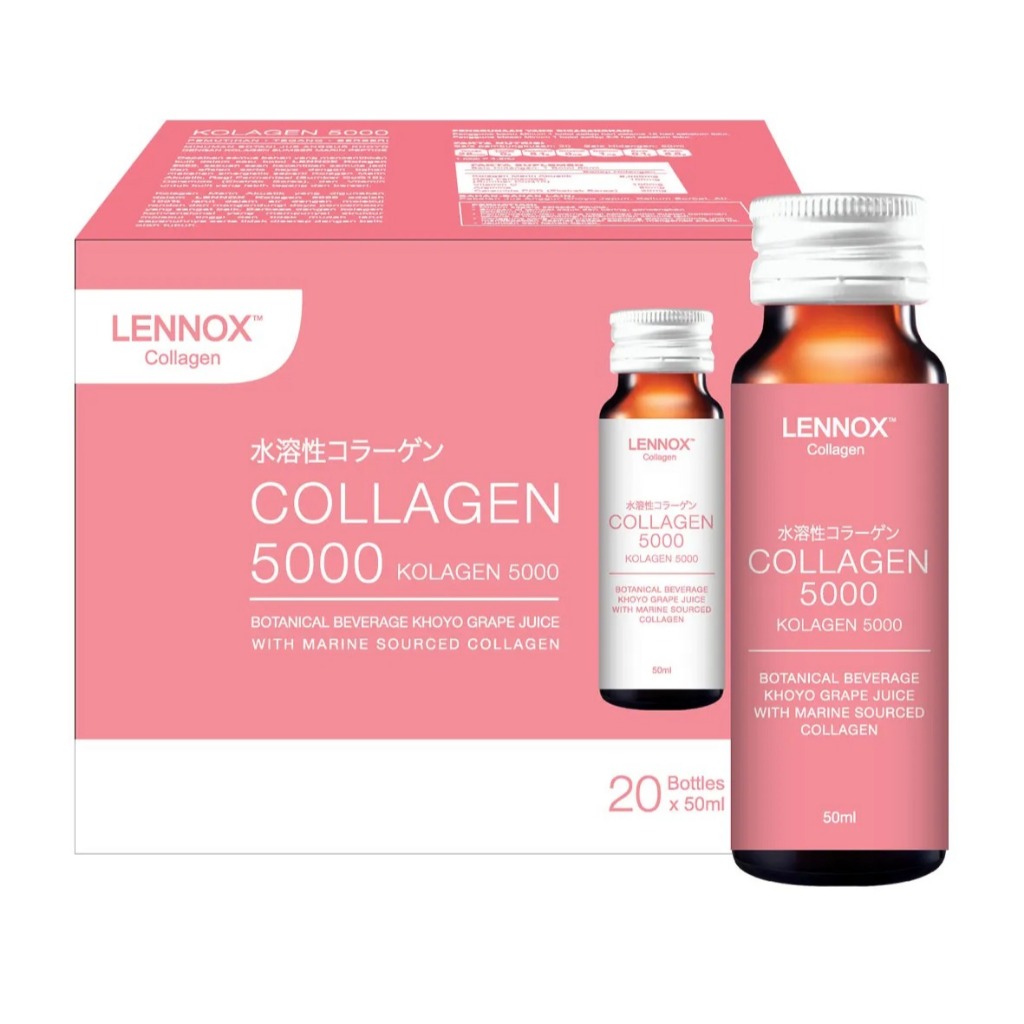 [READY STOCK!!] LENNOX FIRM UP PLUS + BRIGHT COLLAGEN DRINK [16+4 ...