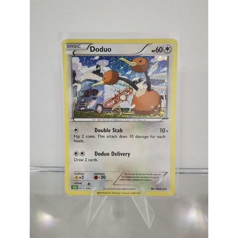 2023 Doduo Card (Rare Holo) | Shopee Malaysia