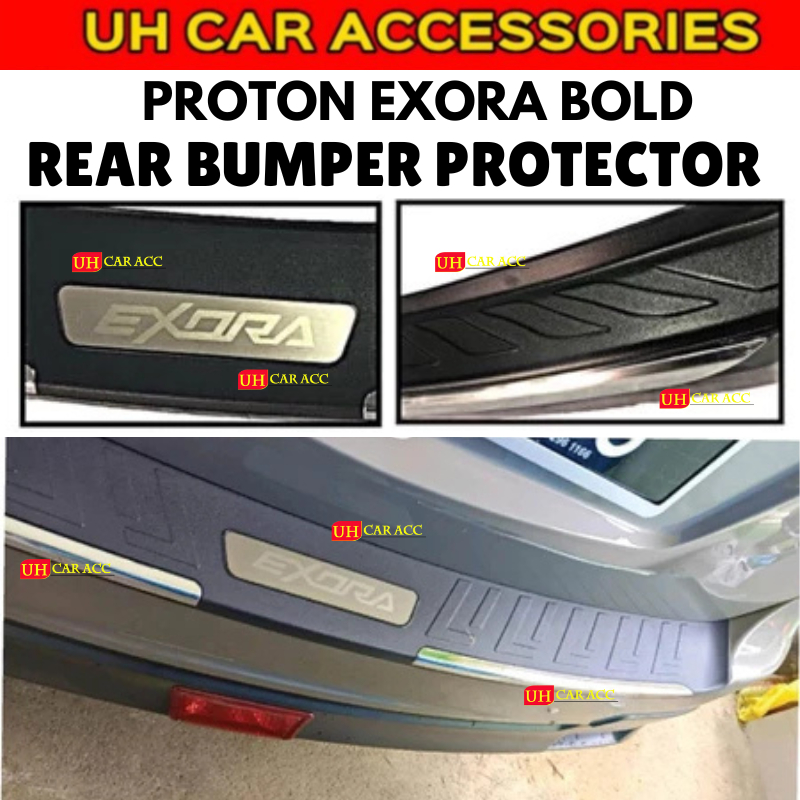 PROTON EXORA BOLD REAR BUMPER PROTECTOR GUARD PAD COVER | Shopee Malaysia