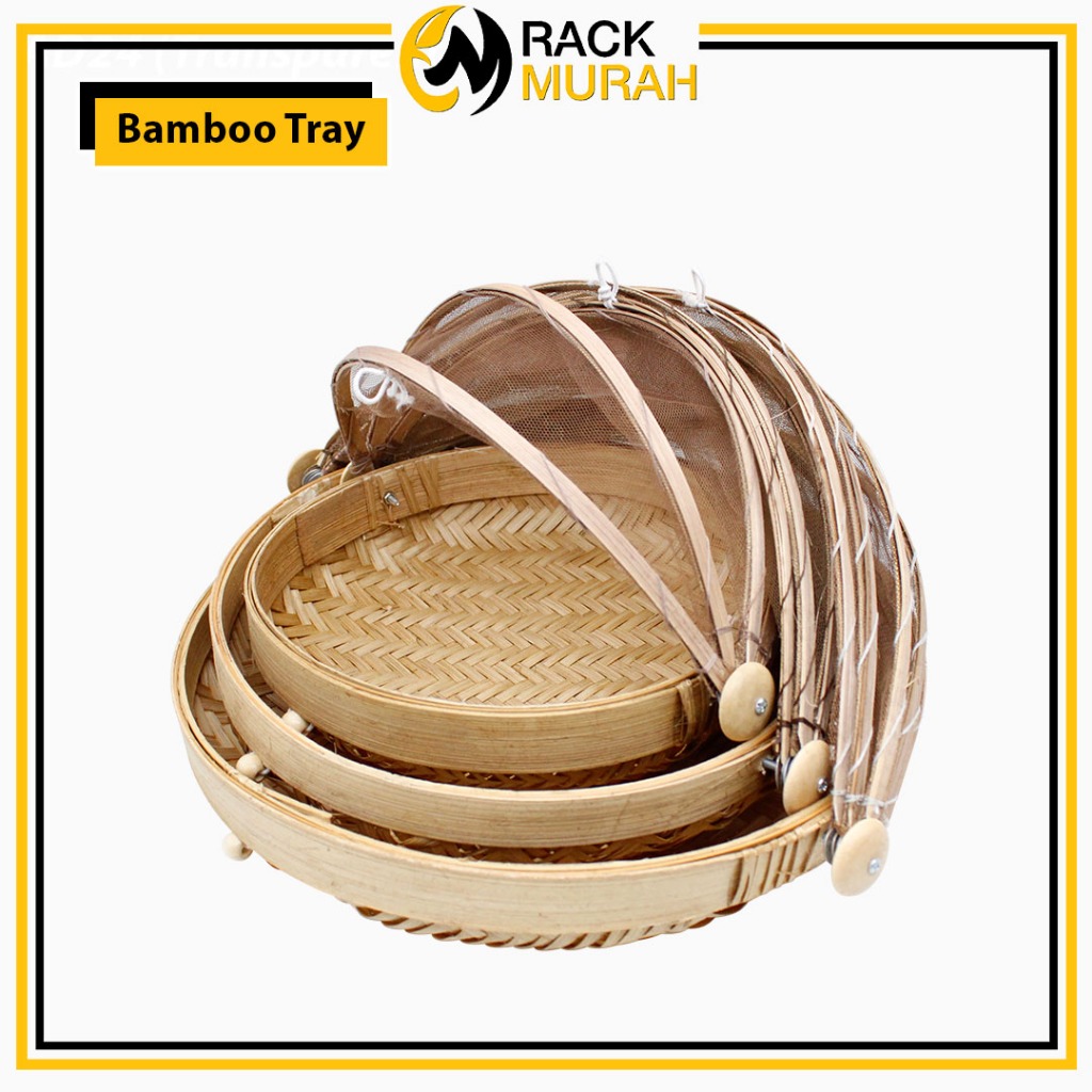 Dulang Rotan Dulang Untuk Niaga Bamboo Rattan With Cover Basket Tray ...
