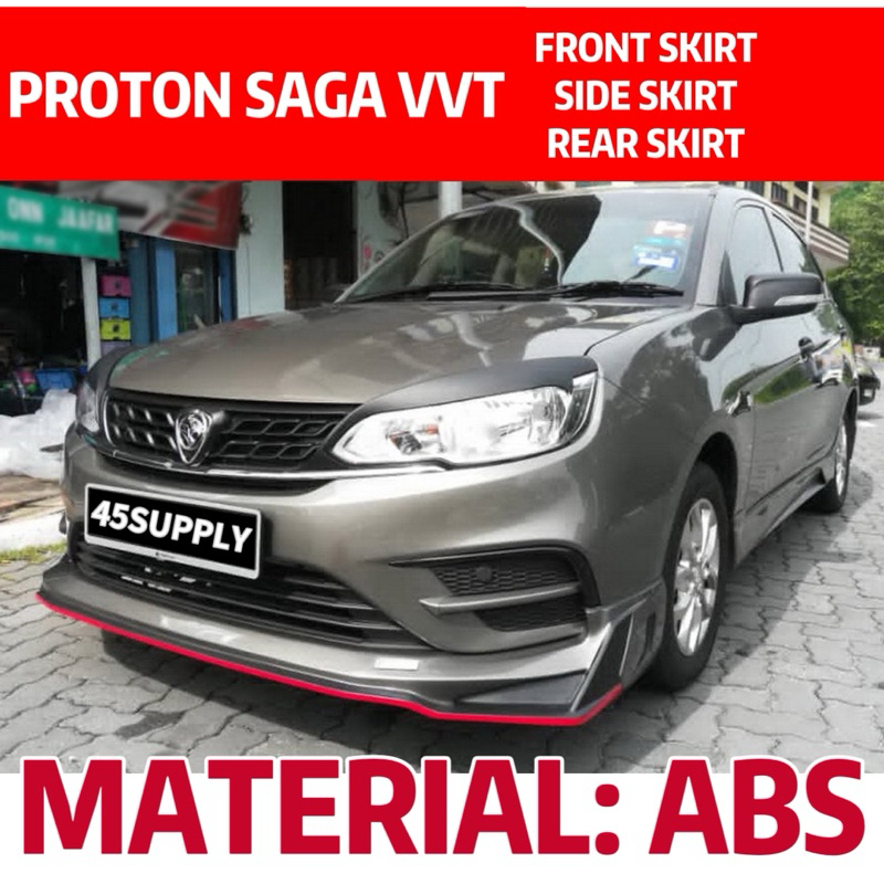 PROTON SAGA VVT 2019-2024(D68)ABS FULL SET(FRONT SKIRT/SIDE SKIRT/REAR ...