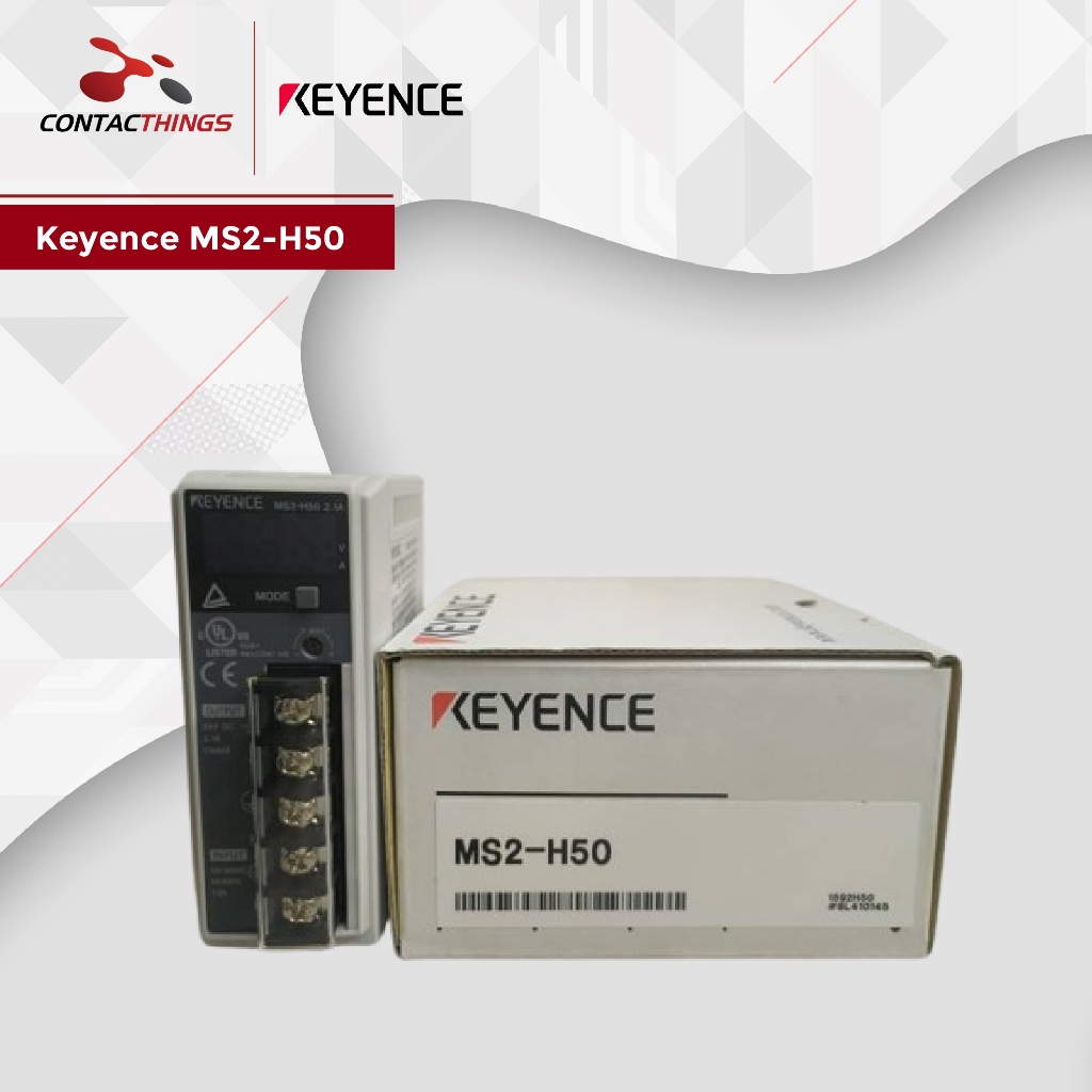 Keyence MS2-H50 Switching Power Supply 100-240VAC Output 24V | Shopee ...