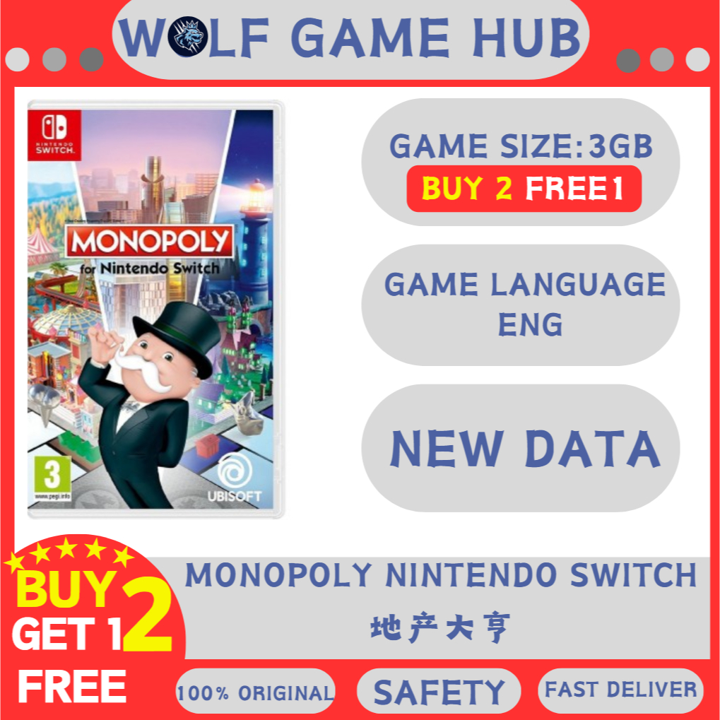 MONOPOLY NINTENDO SWITCH BUY 2 FREE 1 (Nintendo switch) Digital Game Download | Shopee Malaysia