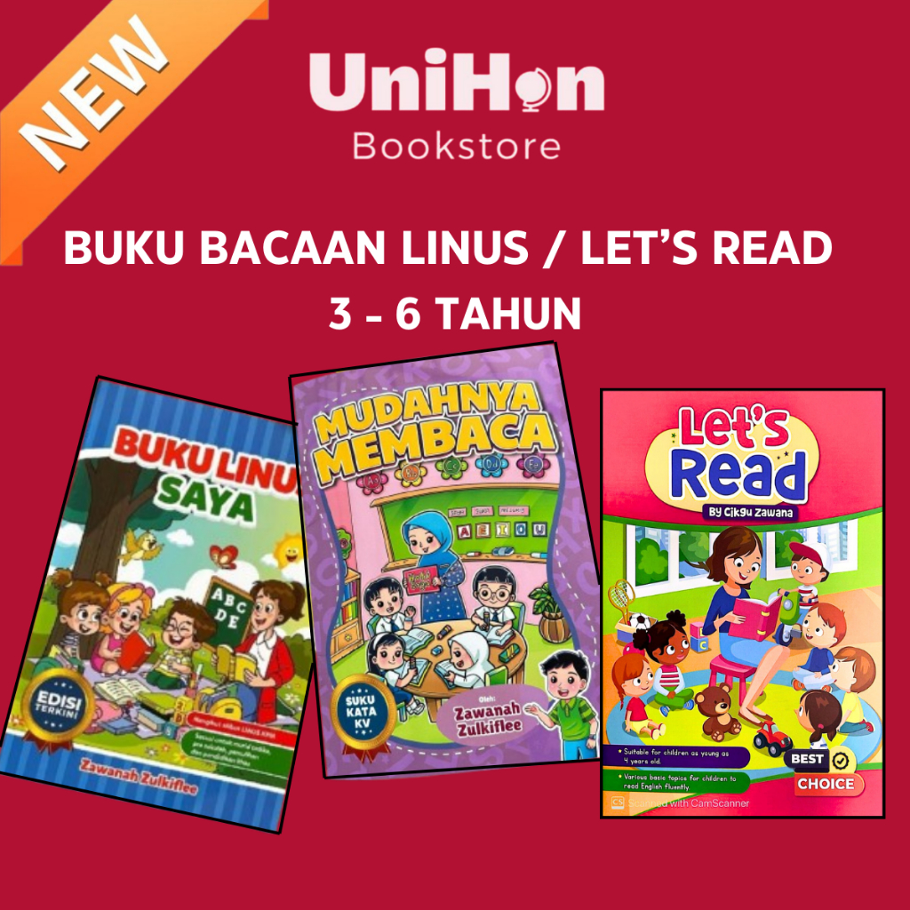 [UNIHON] Let's Read | Mudahnya Membaca & Menulis Buku LINUS Saya ...