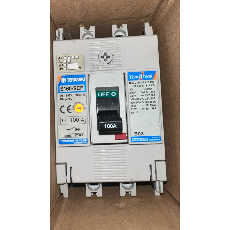 terasaki S160-SCF 100A | Shopee Malaysia