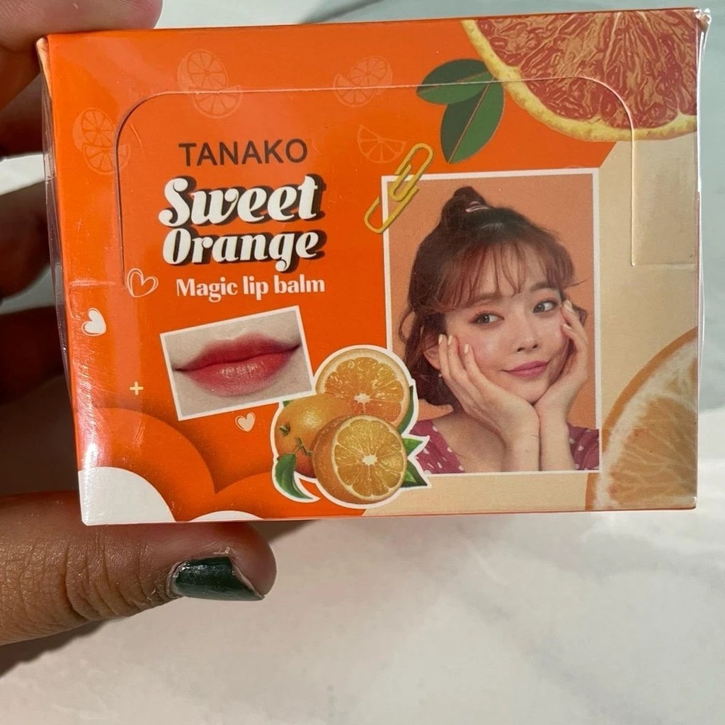 TANAKO Lip Balm SWEET ORANGE MAGIC LIP BLAM | Shopee Malaysia