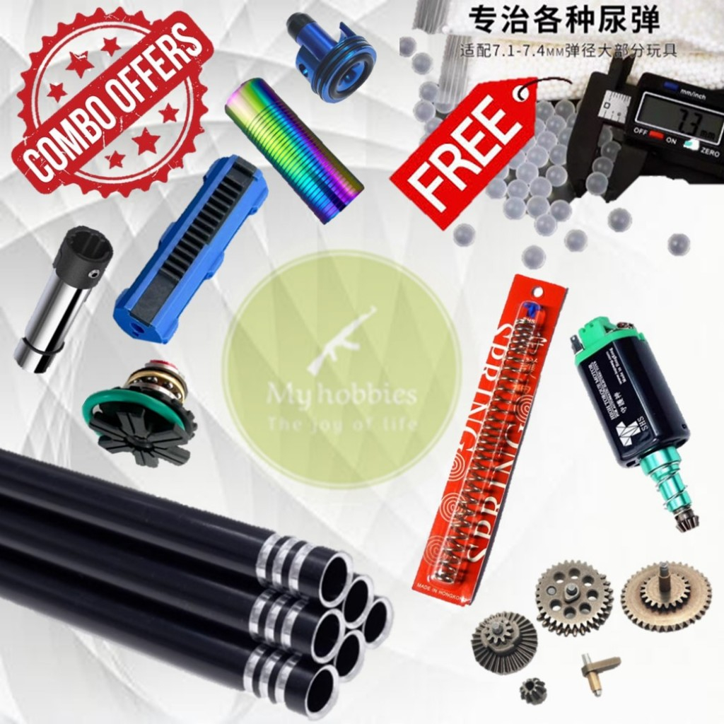 Jinming Jingji SLR exciting LDX PDX Sijun Sima AR15FA Xiaoyue ARP9 Combo set upgrade no2 gearbox ...