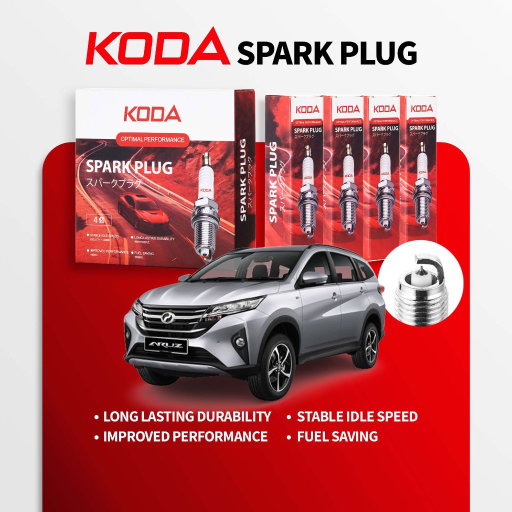 KODA Iridium Spark Plug Perodua Aruz F850 1.5 2NR-VE 2019-Present ...