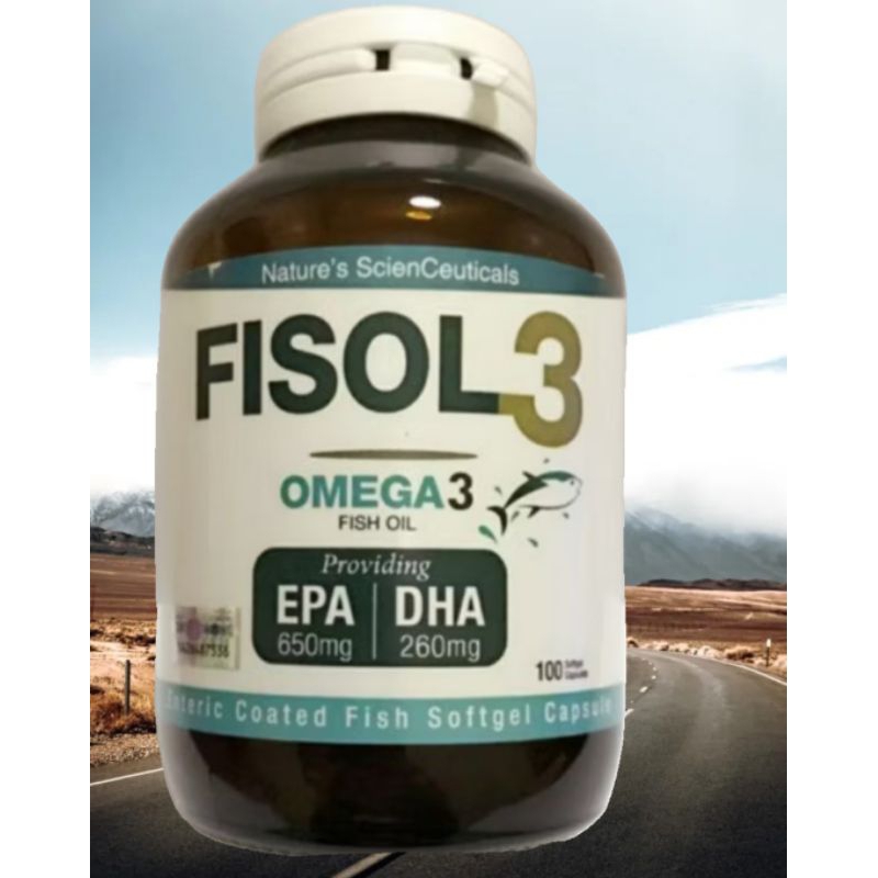 FISOL 3 - OMEGA 3 Fish Oil (30 Capsule) | Shopee Malaysia