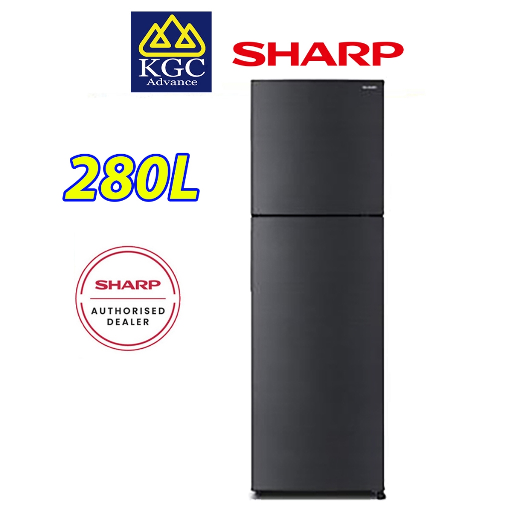 Sharp 280L Smile Refrigerator SJ287MDS 2 Doors Fridge | Shopee Malaysia