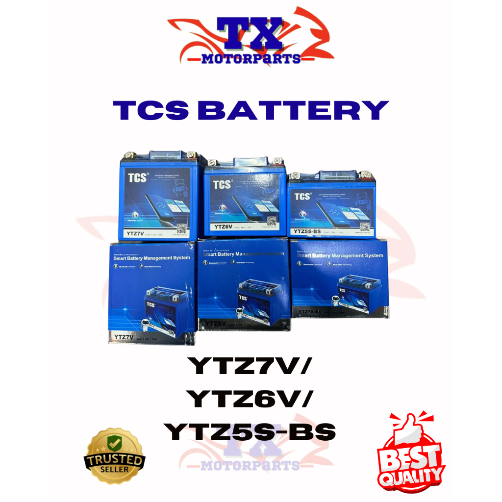 SC64 TCS SMART BATTERY YTZ5S-BS LONG LASTING WITH HIGH TECHNOLOGY ...